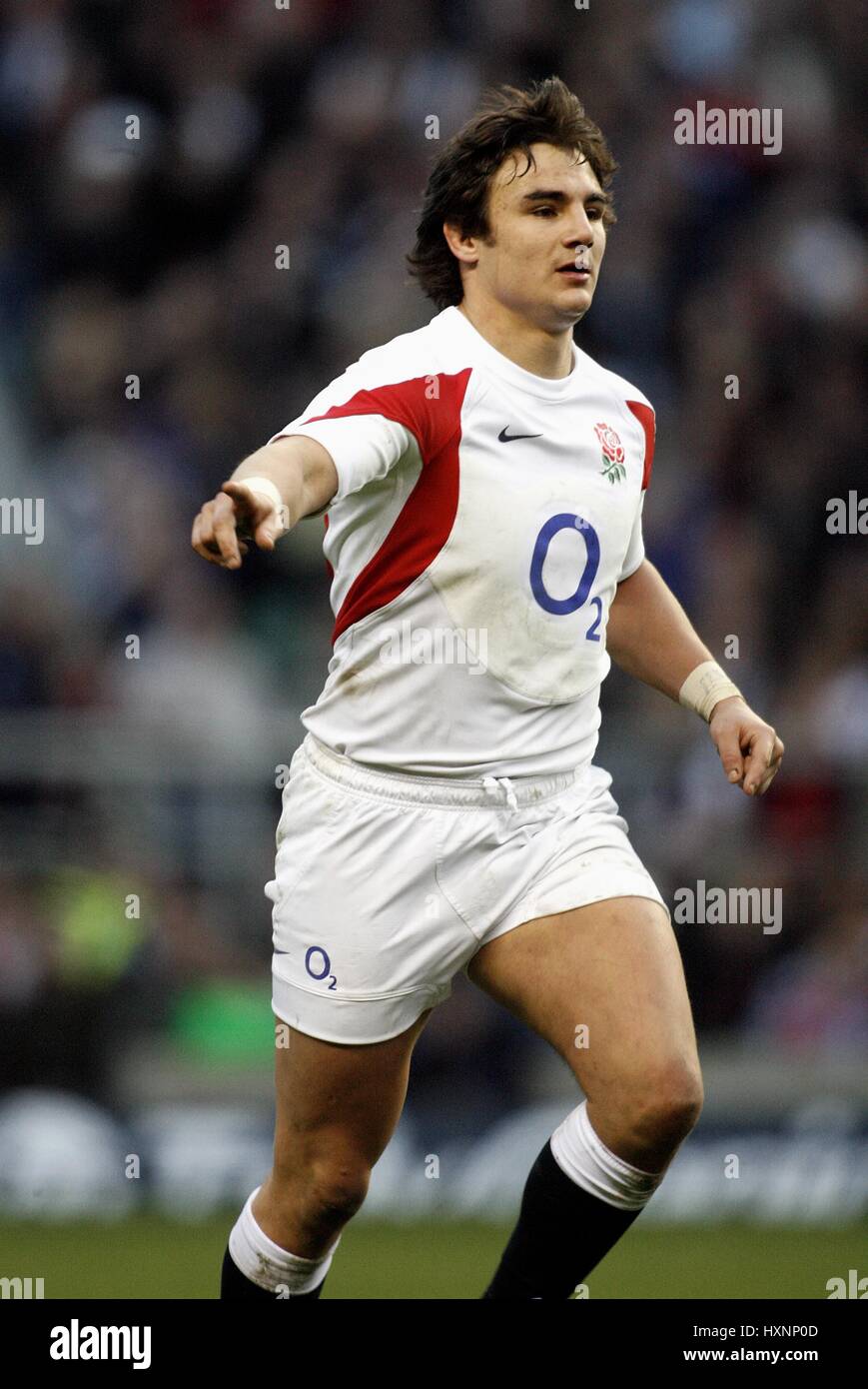 HARRY ELLIS ENGLAND & LEICESTER TIGERS TWICKENHAM LONDON ENGLAND 03 ...
