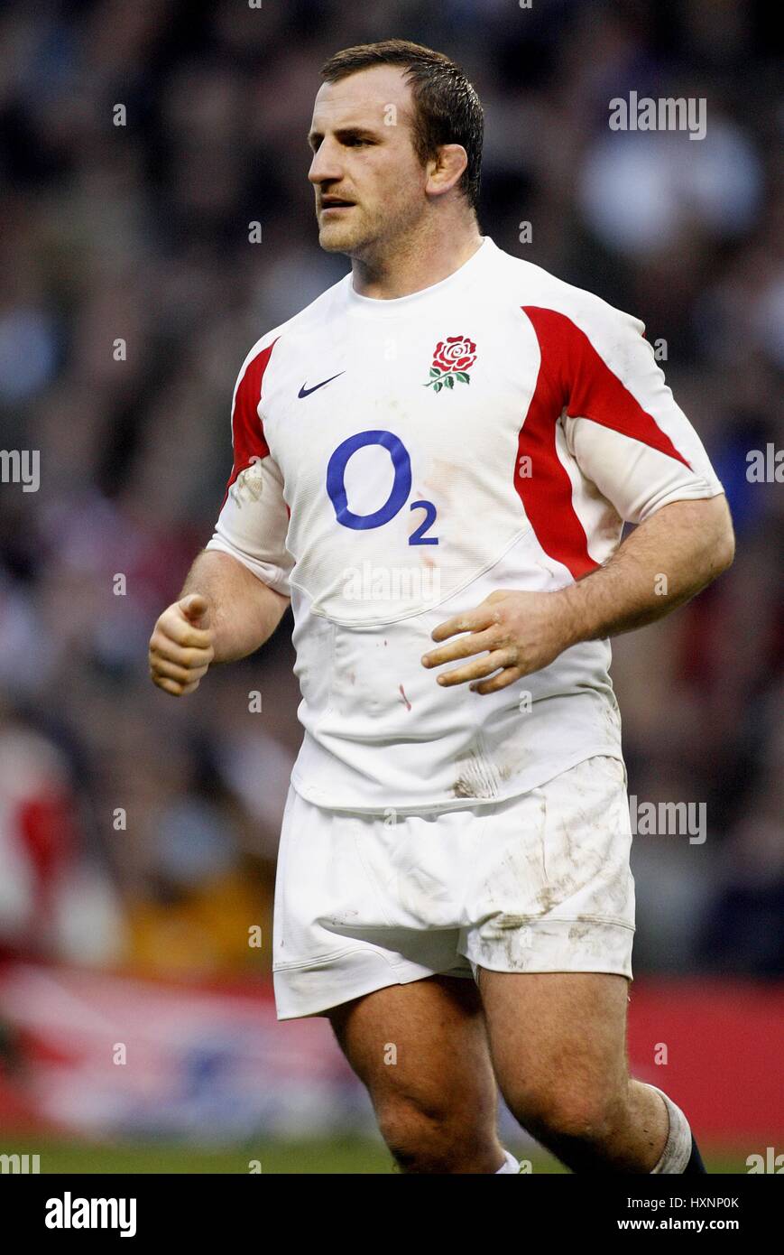 GEORGE CHUTER ENGLAND & LEICESTER TIGERS RU TWICKENHAM LONDON ENGLAND ...