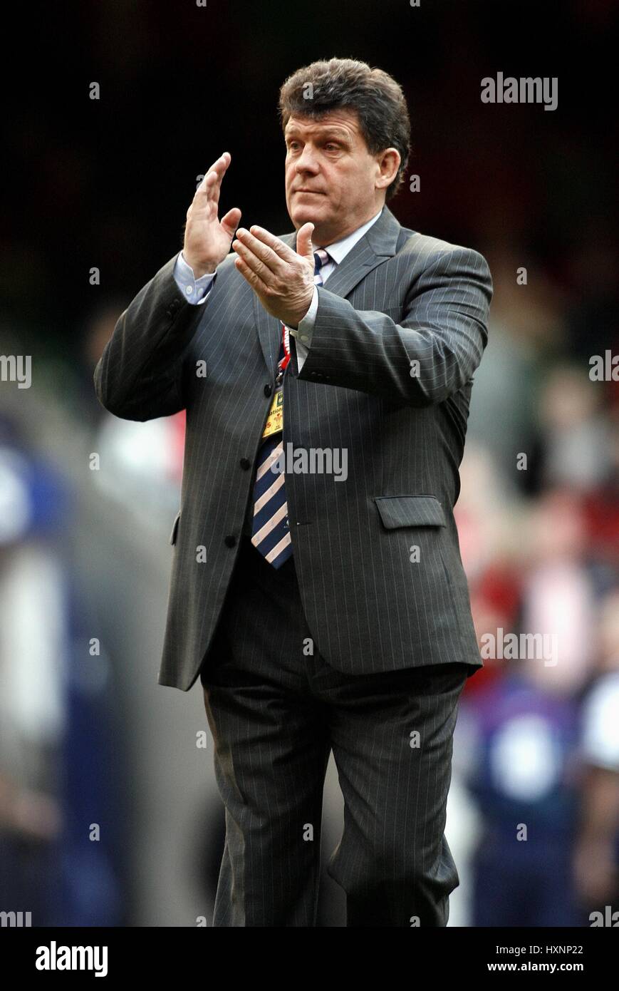 GARETH JENKINS WALES RU HEAD COACH MILLENNIUM STADIUM CARDIFF WALES 04 ...