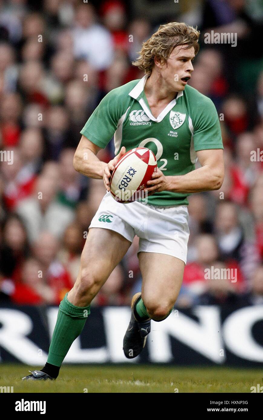 ANDREW TRIMBLE IRELAND & ULSTER MILLENNIUM STADIUM CARDIFF WALES 04 ...