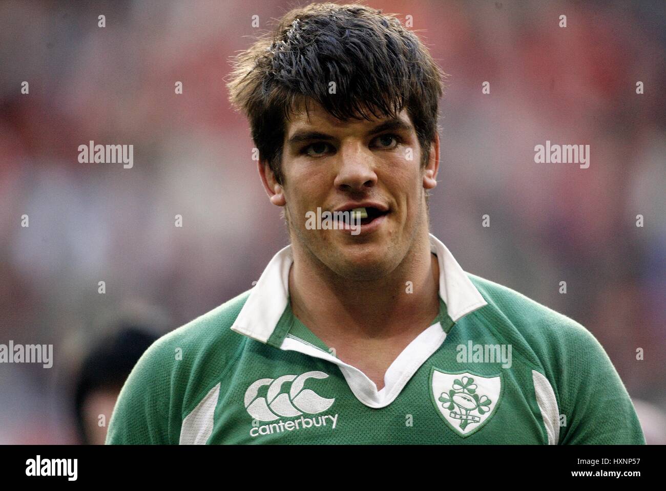 DONNCHA O'CALLAGHAN IRELAND & MUNSTER MILLENNIUM STADIUM CARDIFF WALES ...