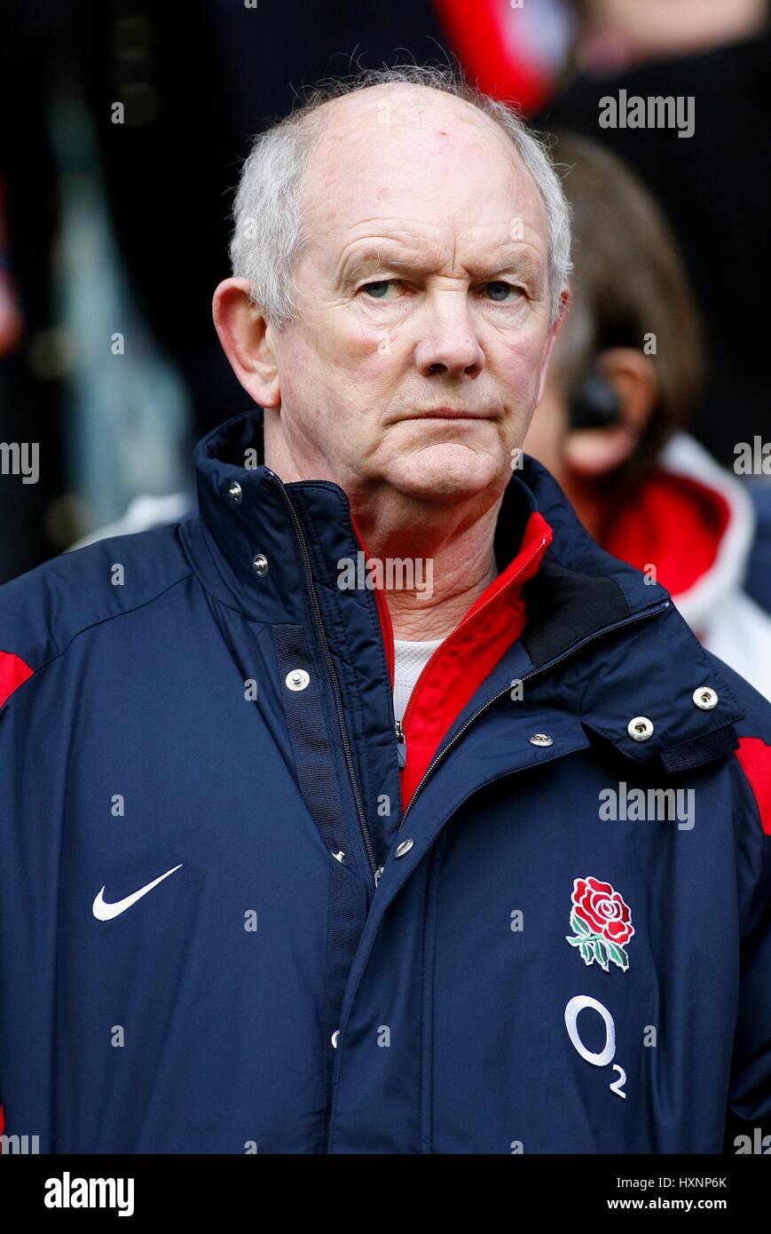 BRIAN ASHTON ENGLAND RUGBY UNION HEAD COACH TWICKENHAM LONDON ENGLAND ...
