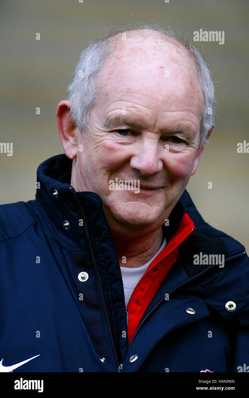BRIAN ASHTON ENGLAND RUGBY UNION HEAD COACH TWICKENHAM LONDON ENGLAND ...