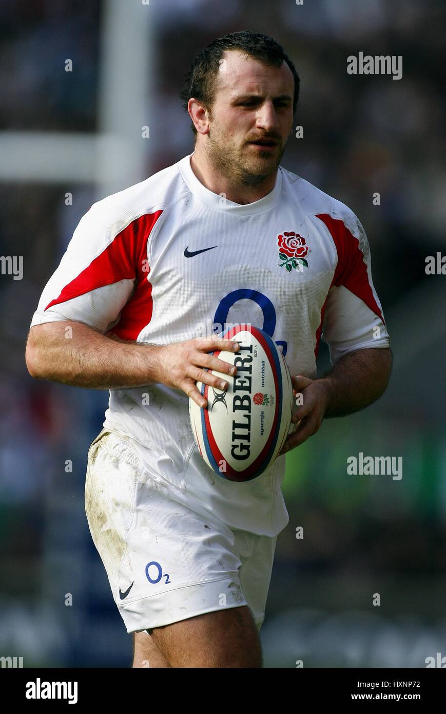 GEORGE CHUTER ENGLAND & LEICESTER TIGERS RU TWICKENHAM LONDON ENGLAND ...
