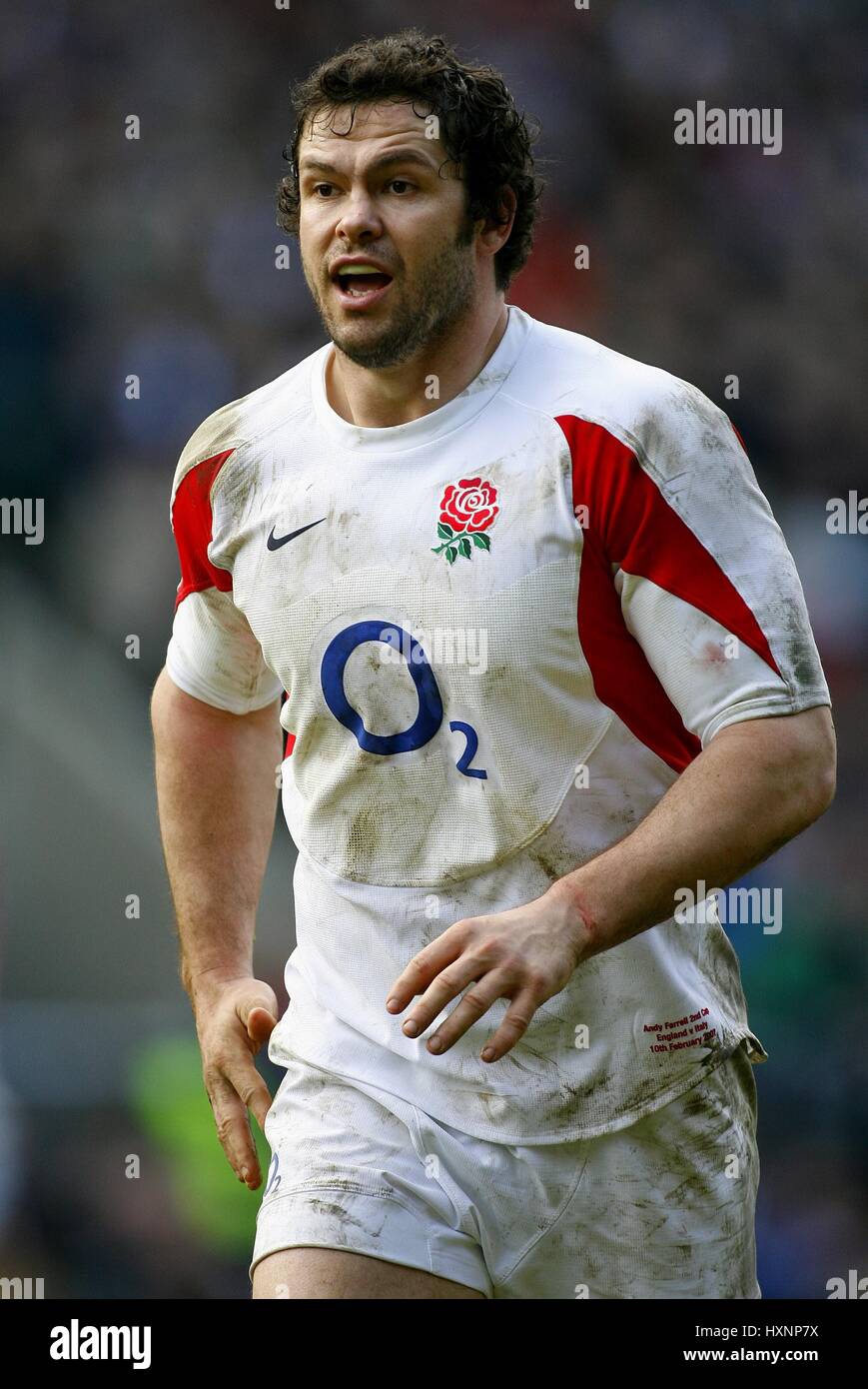 ANDY FARRELL ENGLAND & SARACENS RU TWICKENHAM LONDON ENGLAND 10 ...