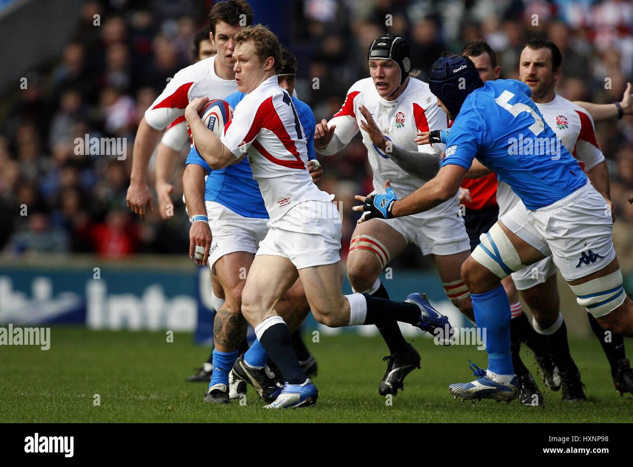 JOSH LEWSEY ENGLAND V ITALY TWICKENHAM LONDON ENGLAND 10 February 2007 ...
