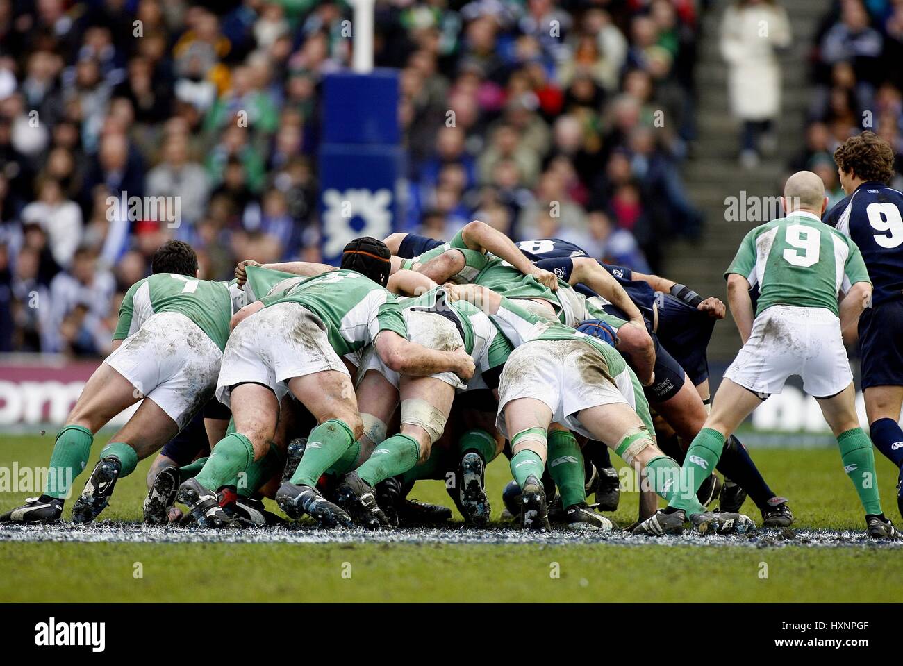 Irish Rugby Scrum