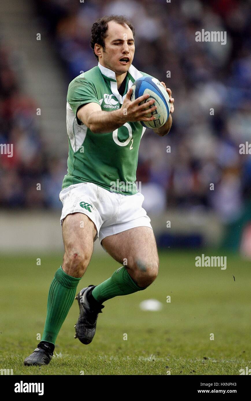 GIRVAN DEMPSEY IRELAND & LEINSTER RU MURRAYFIELD EDINBURGH SCOTLAND 10 ...