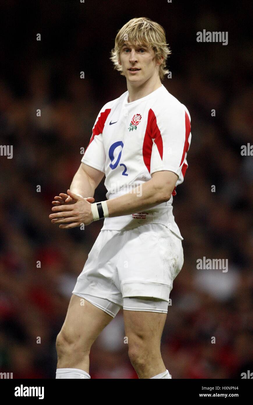 DAVID STRETTLE ENGLAND & HARLEQUINS MILLENNIUM STADIUM CARDIFF WALES 17 ...