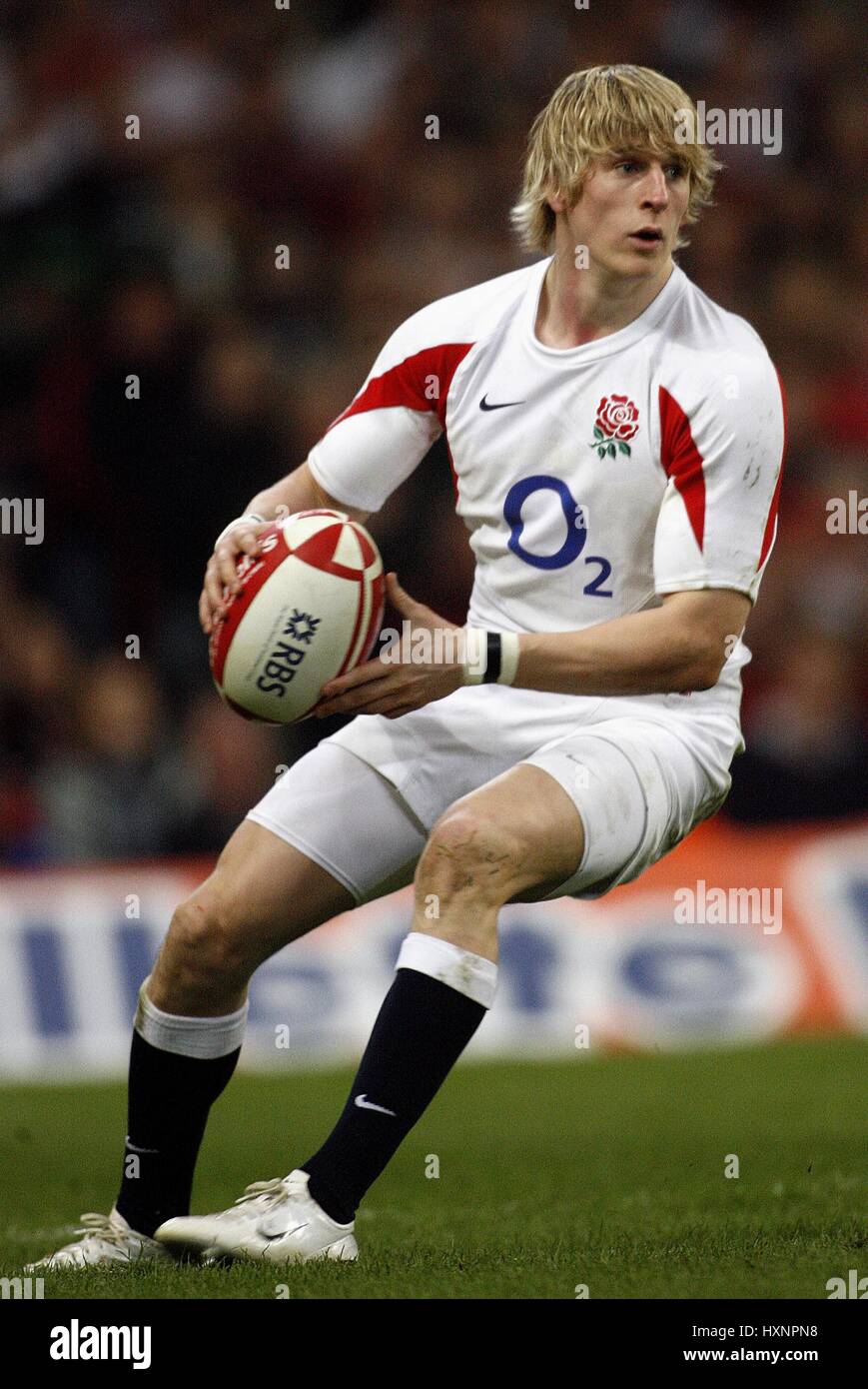 DAVID STRETTLE ENGLAND & HARLEQUINS MILLENNIUM STADIUM CARDIFF WALES 17 ...