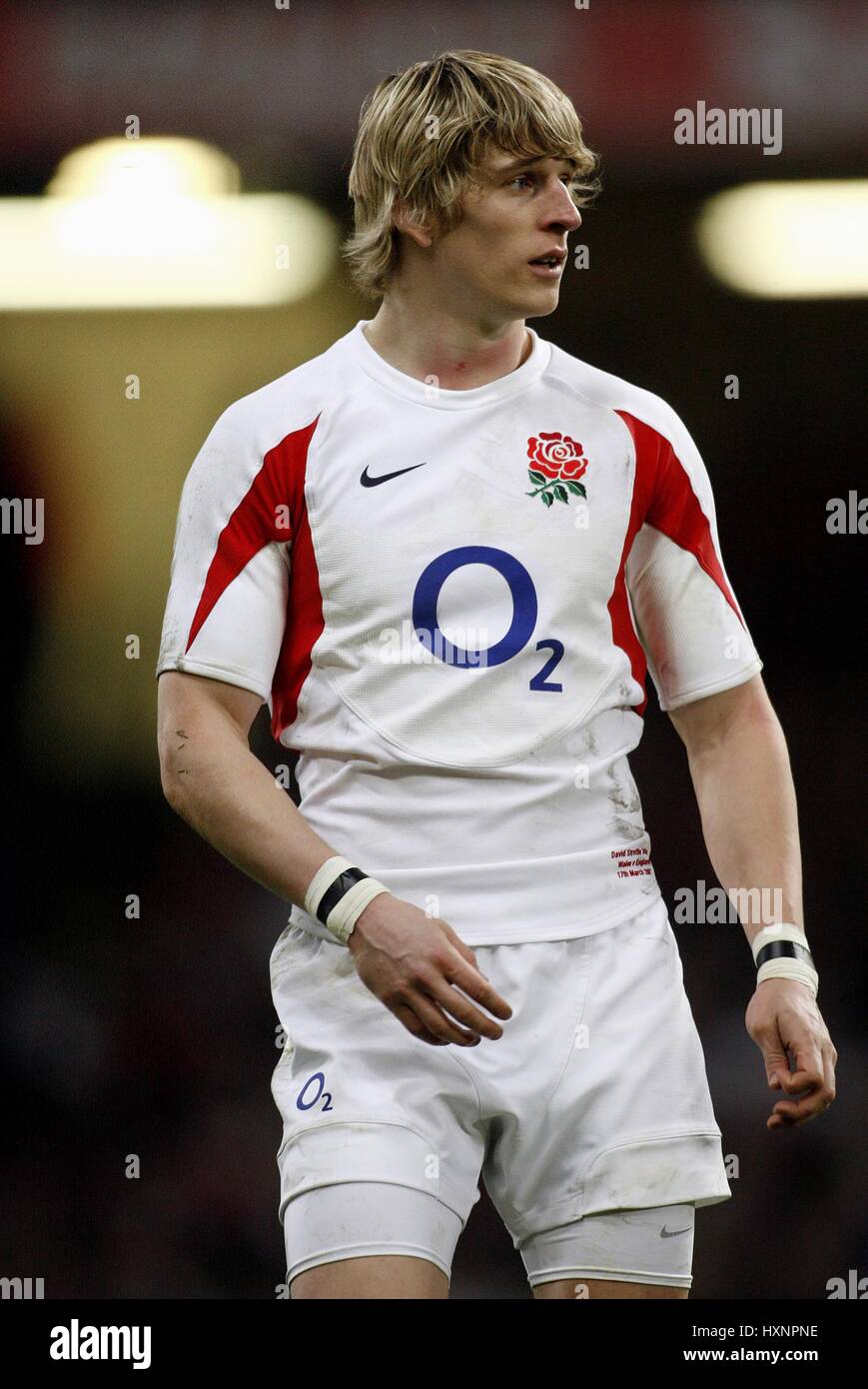 DAVID STRETTLE ENGLAND & HARLEQUINS MILLENNIUM STADIUM CARDIFF WALES 17 ...