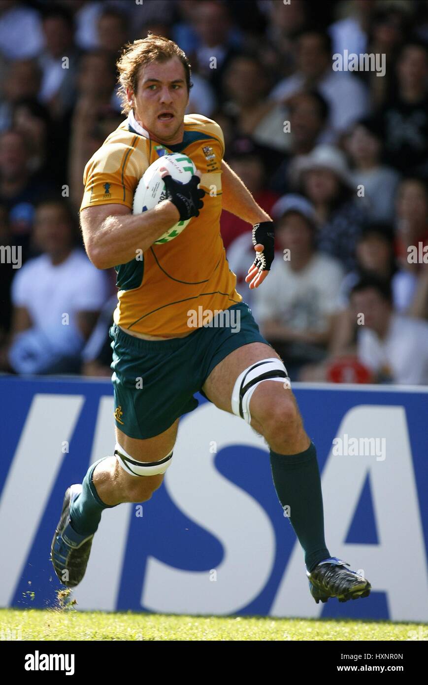 ROCKY ELSOM AUSTRALIA V JAPAN RWC FRANCE STADE GERLAND LYON FRANCE 08 ...