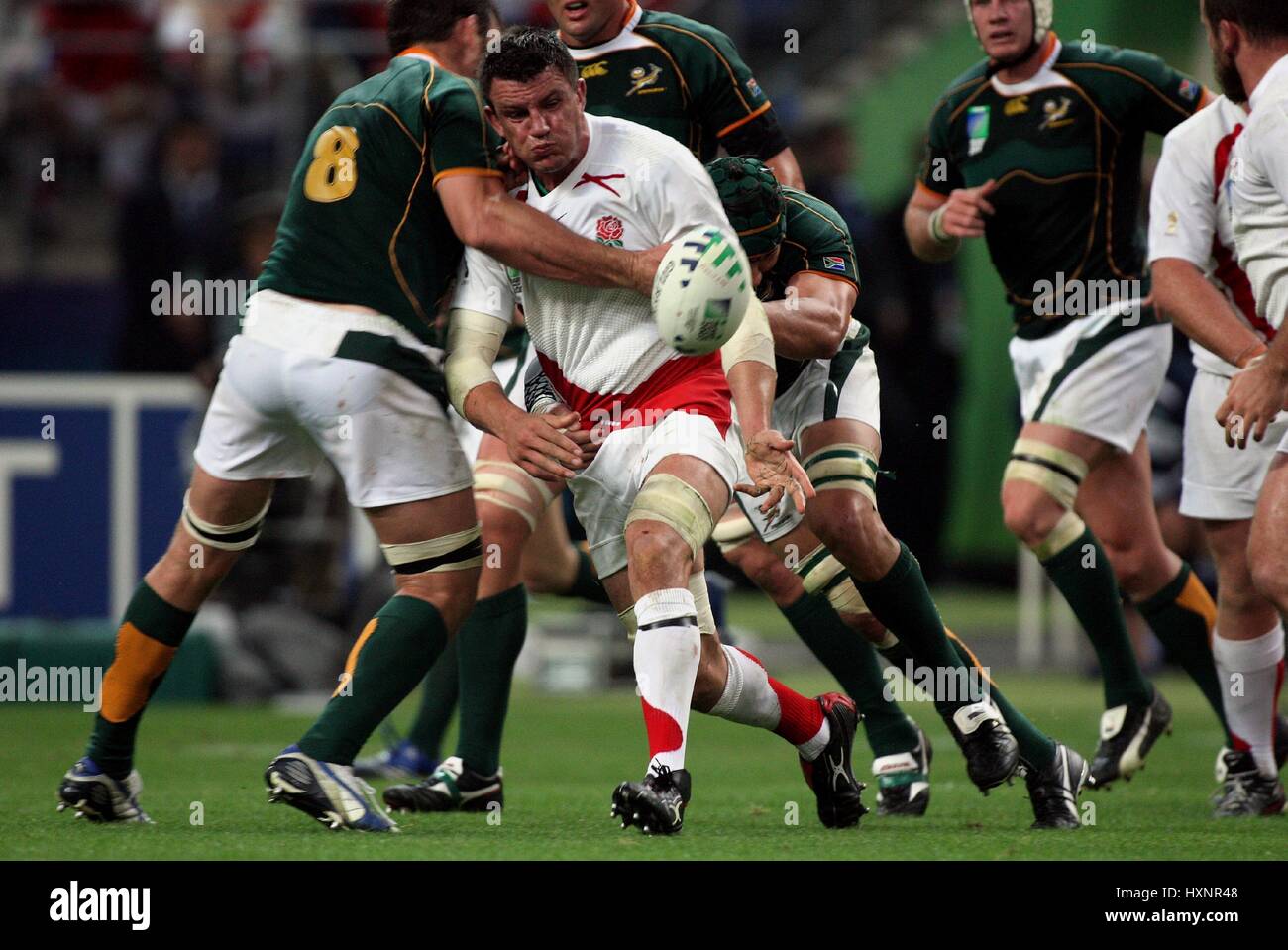 MARTIN CORRY & DANIE ROSSOUW SOUTH AFRICA V ENGLAND STADE FRANCE PARIS ...