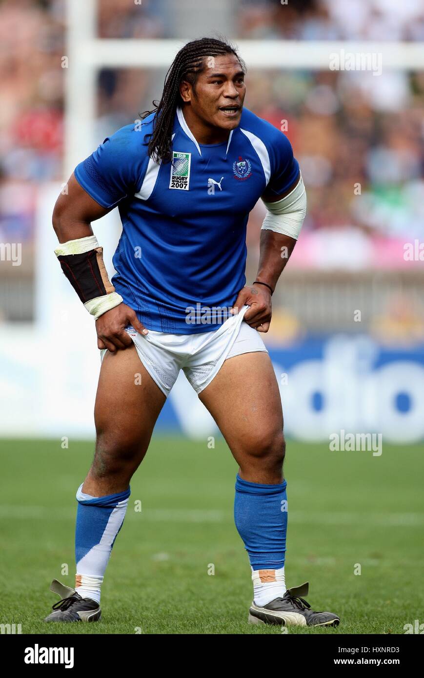 HENRY TUILAGI SAMOA RU PARC DES PRINCES PARIS FRANCE 09 September 2007 ...