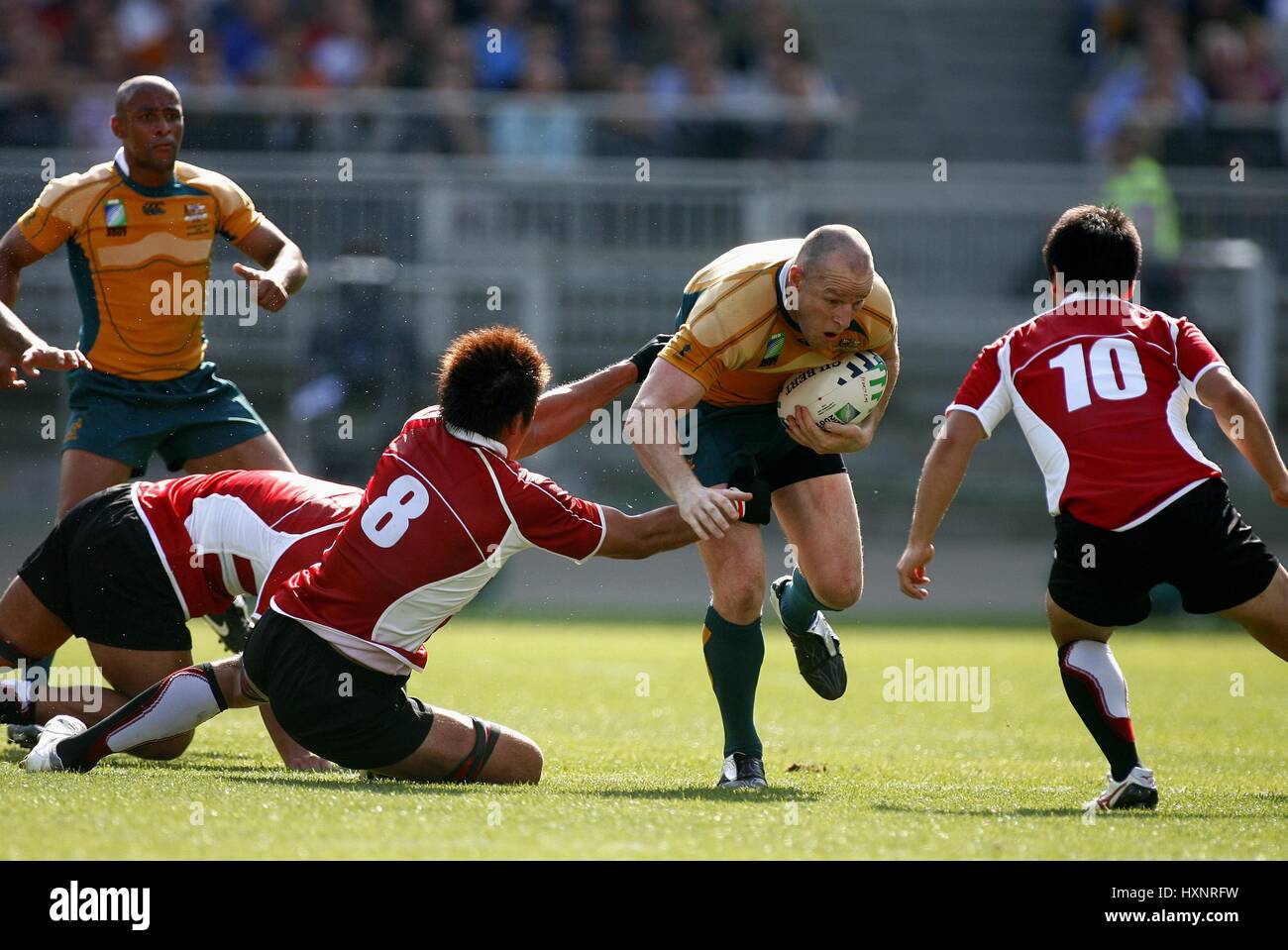 STIRLING MORTLOCK HAJIME KISO AUSTRALIA V JAPAN STADE GERLAND LYON ...