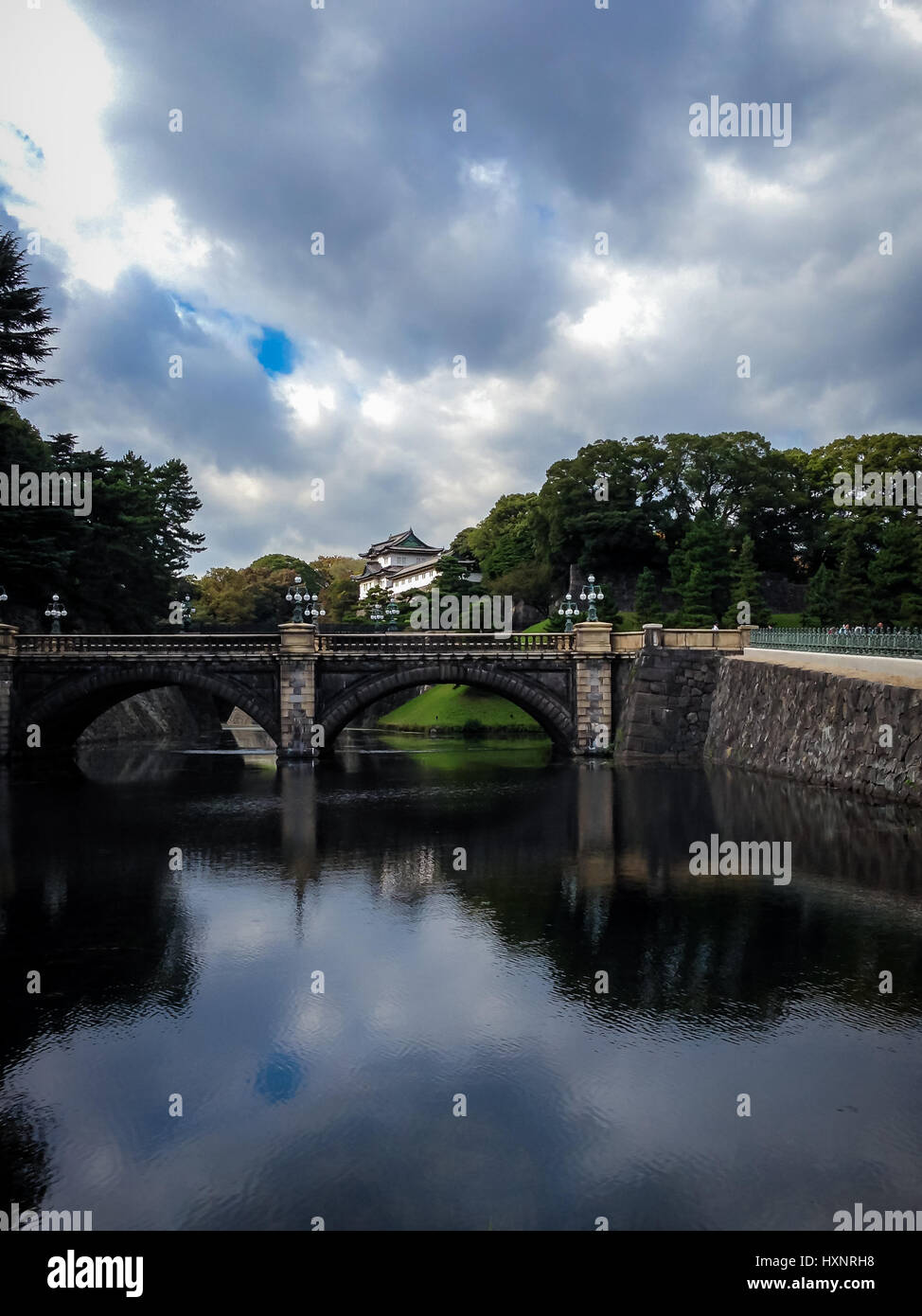 Nijubashi Bridge and Imperial Palace - Tokyo, Japan Stock Photo - Alamy