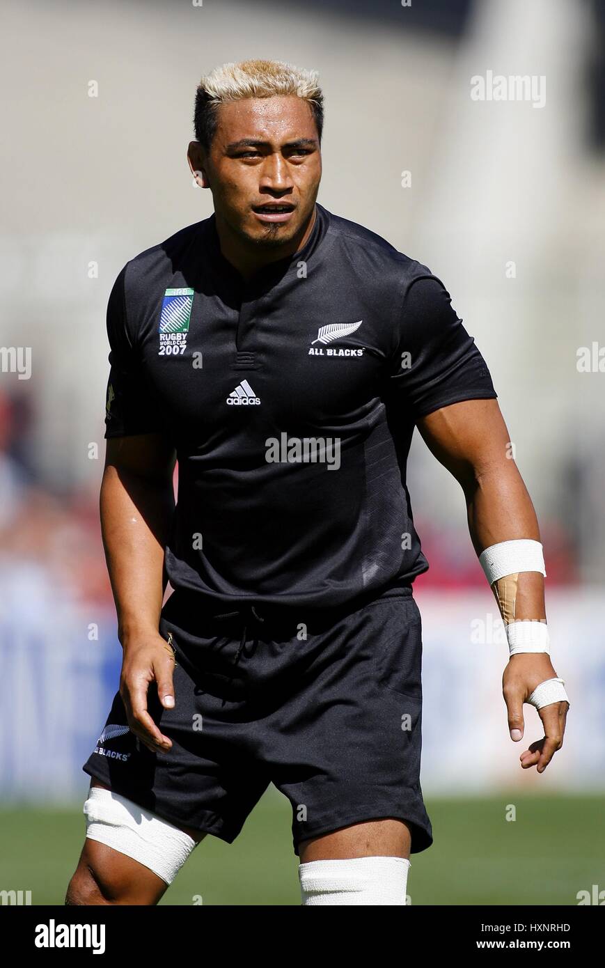 JERRY COLLINS NEW ZEALAND RU STADE GERLAND LYON FRANCE 15 September ...