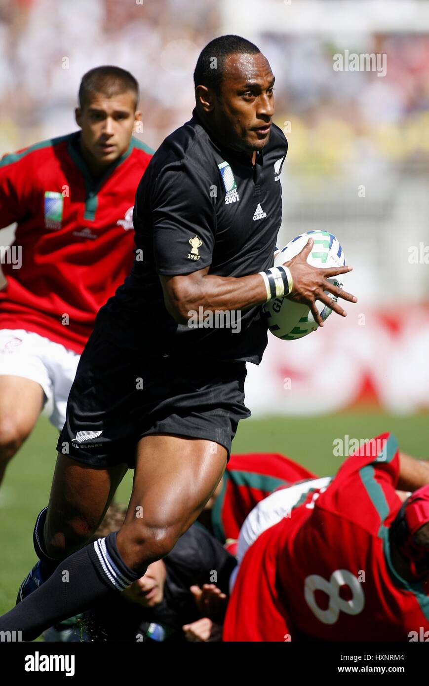 JOE ROKOCOKO NEW ZEALAND RU STADE GERLAND LYON FRANCE 15 September 2007 ...