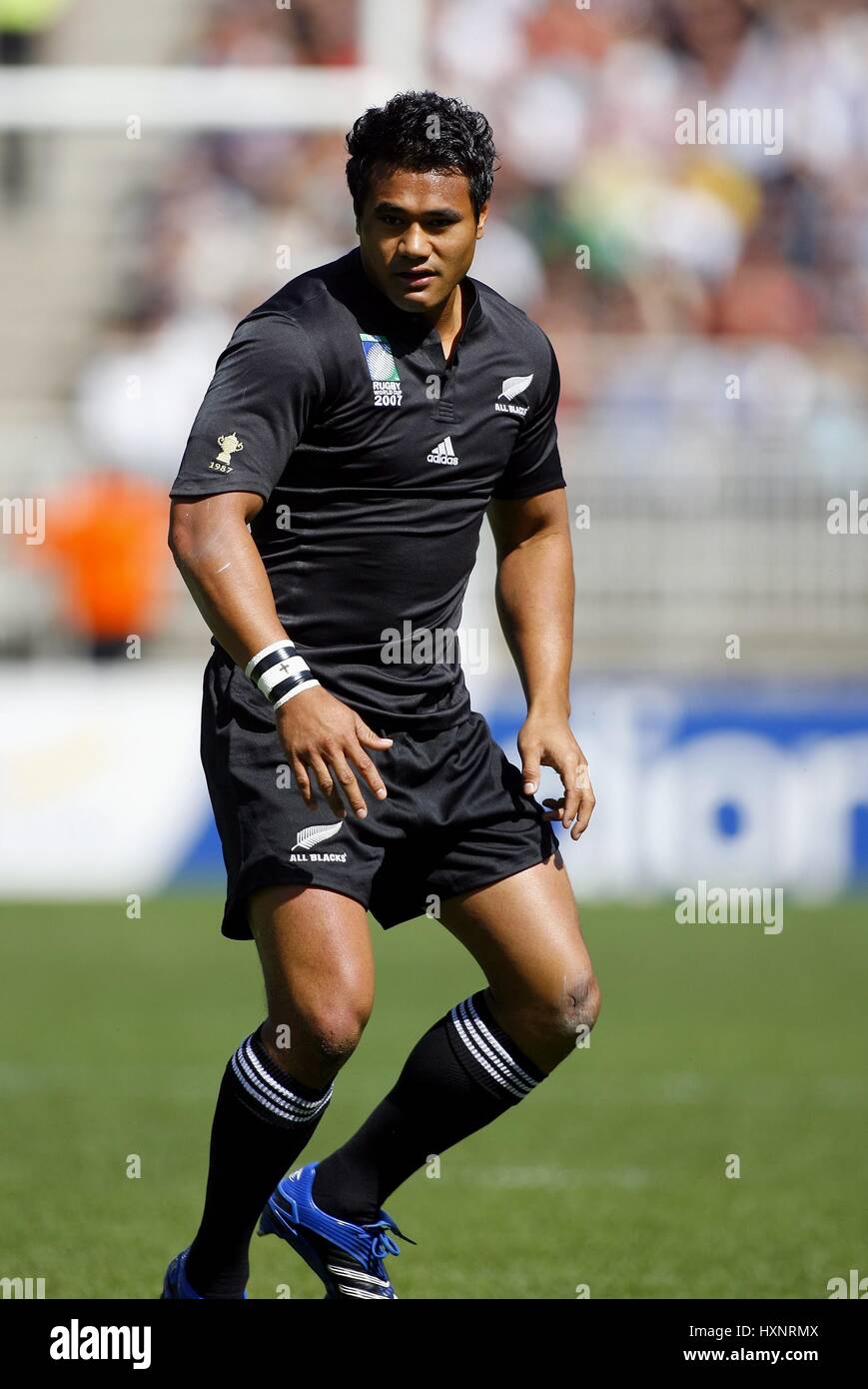 ISAIA TOEAVA NEW ZEALAND RU STADE GERLAND LYON FRANCE 15 September 2007 ...