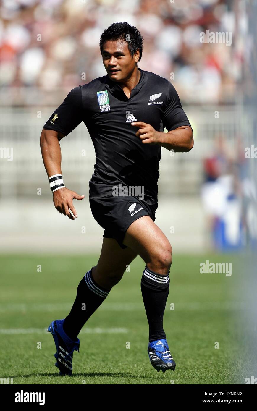 ISAIA TOEAVA NEW ZEALAND RU STADE GERLAND LYON FRANCE 15 September 2007 ...