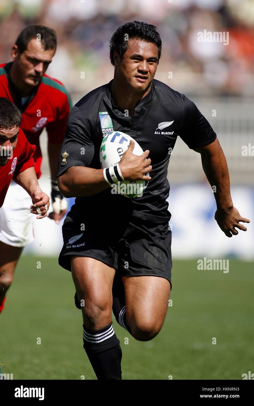ISAIA TOEAVA NEW ZEALAND RU STADE GERLAND LYON FRANCE 15 September 2007 ...