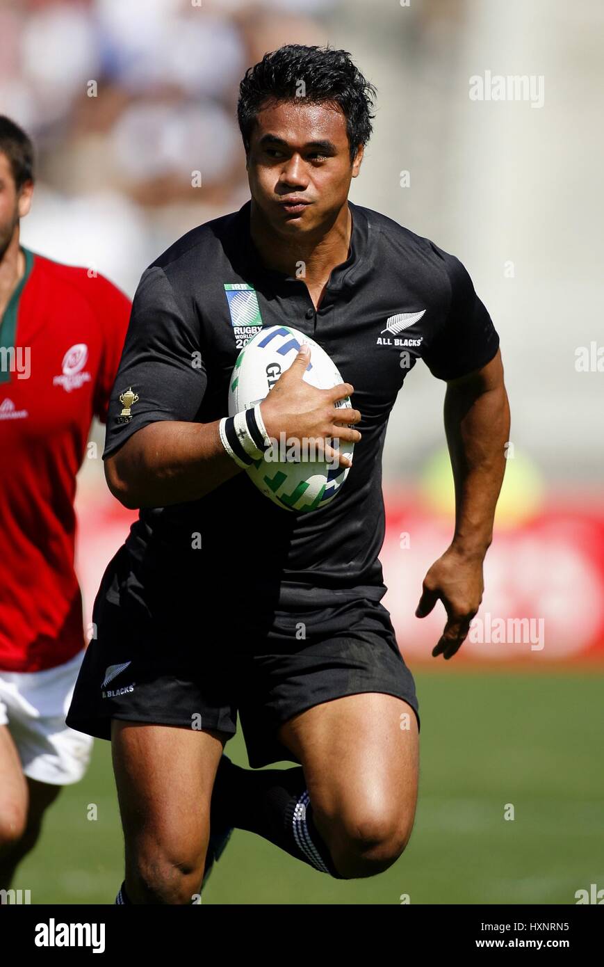 ISAIA TOEAVA NEW ZEALAND RU STADE GERLAND LYON FRANCE 15 September 2007 ...