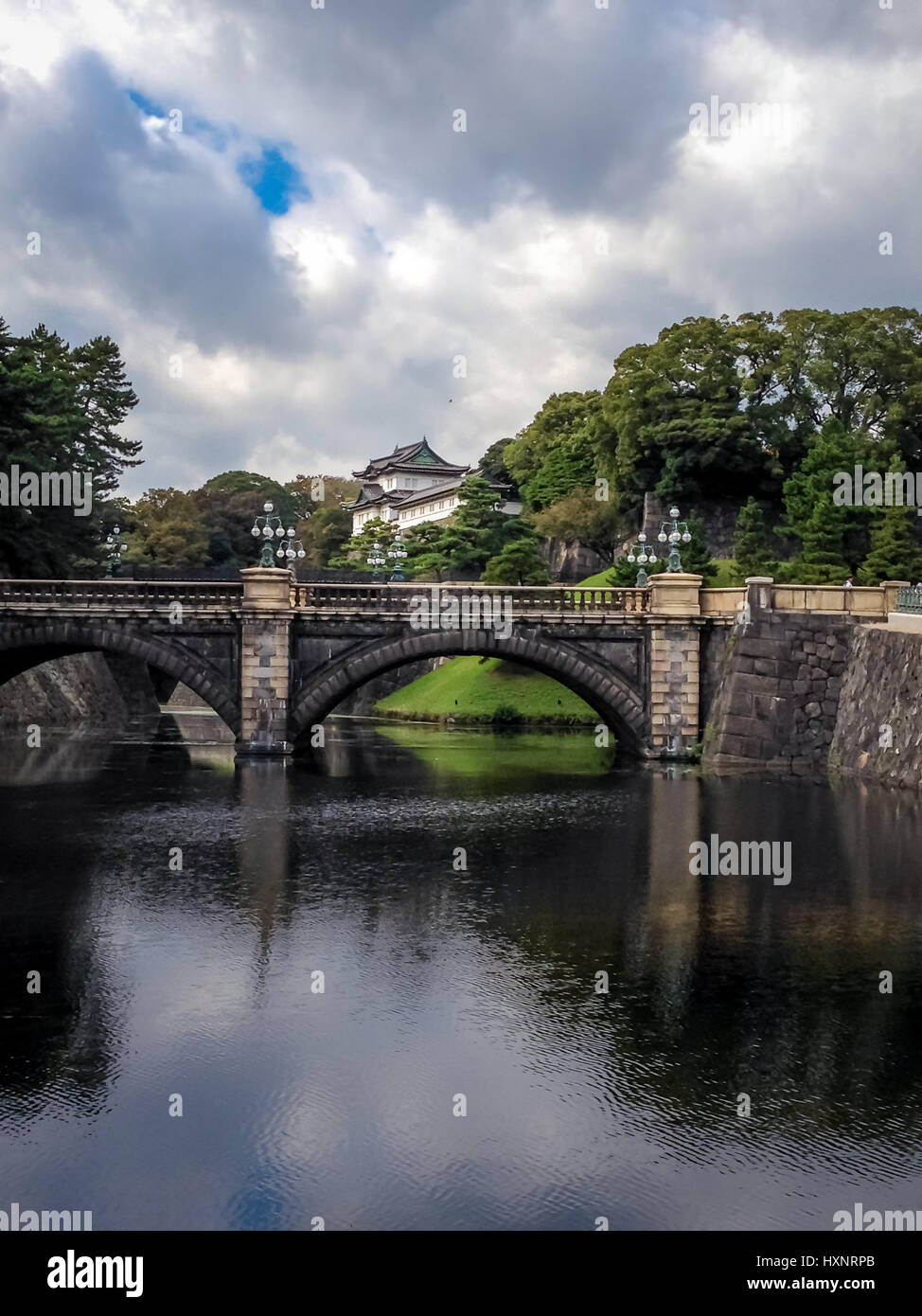 Nijubashi Bridge and Imperial Palace - Tokyo, Japan Stock Photo - Alamy