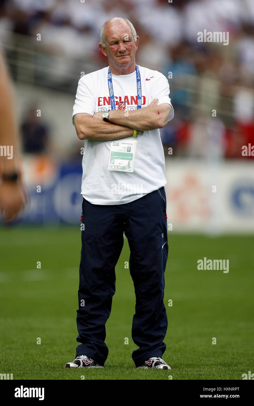 BRIAN ASHTON ENGLAND RUGBY UNION HEAD COACH STADE DE LA BEAUJOIRE ...