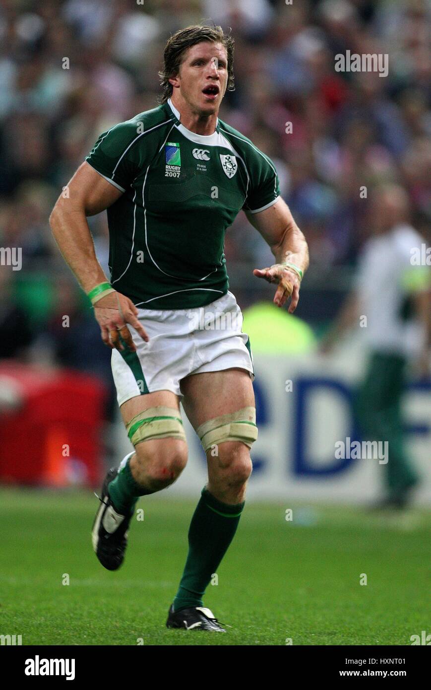 SIMON EASTERBY IRELAND & LLANELLI SCARLETS STADE FRANCE PARIS FRANCE 21 ...