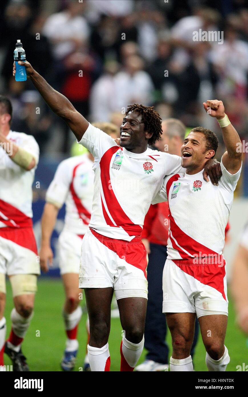 PAUL SACKEY & JASON ROBINSON FRANCE V ENGLAND RWC FRANCE 0 STADE FRANCE ...