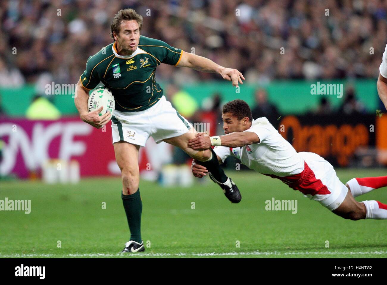 BUTCH JAMES & JASON ROBINSON ENGLAND V SOUTH AFRICA STADE DE FRANCE ...