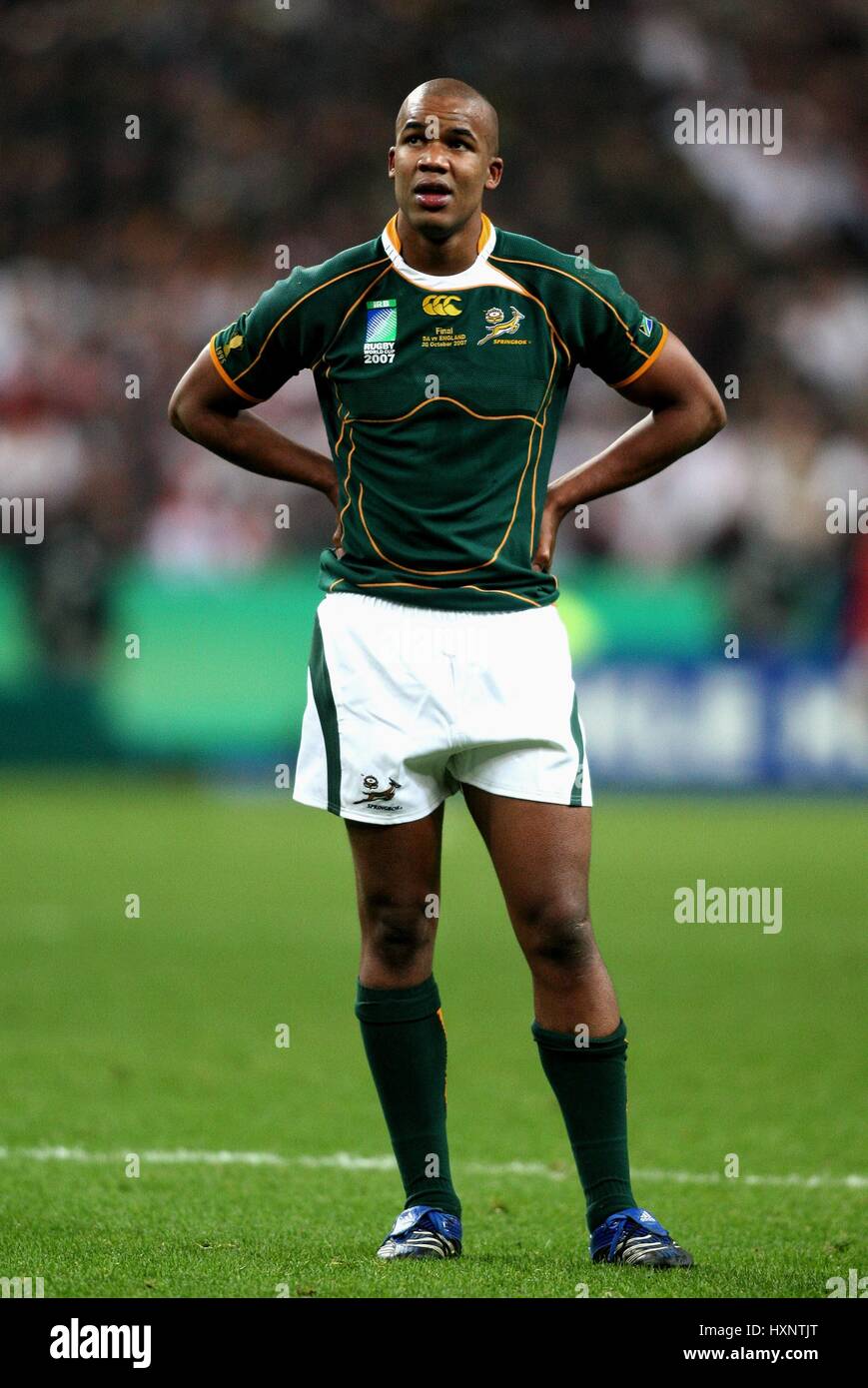JP PIETERSEN SOUTH AFRICA RU STADE DE FRANCE PARIS FRANCE 20 October ...
