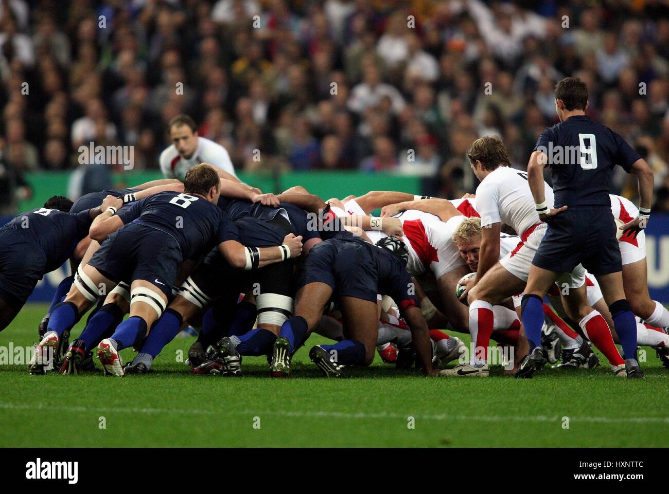 SCRUM FRANCE V ENGLAND STADE FRANCE PARIS FRANCE 13 October 2007 Stock ...