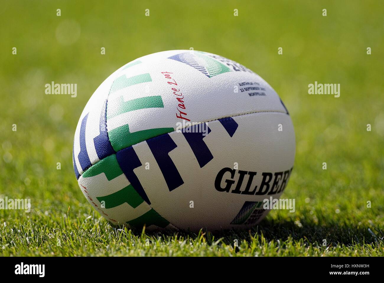 OFFICIAL RUGBY WORLD CUP BALL RUGBY WORLD CUP FRANCE 2007 STADE DE LA ...