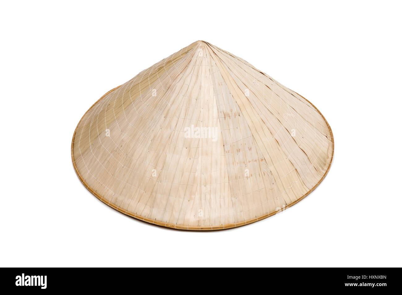 Traditional Asian hat made of twigs Stock Photo - Alamy