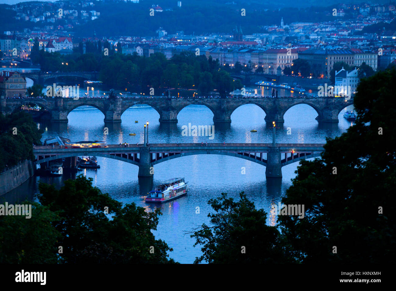 Vltava River, Prague, Czech Stock Photo - Alamy