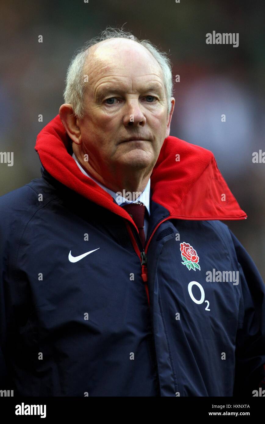 BRIAN ASHTON ENGLAND RUGBY UNION HEAD COACH TWICKENHAM LONDON ENGLAND ...