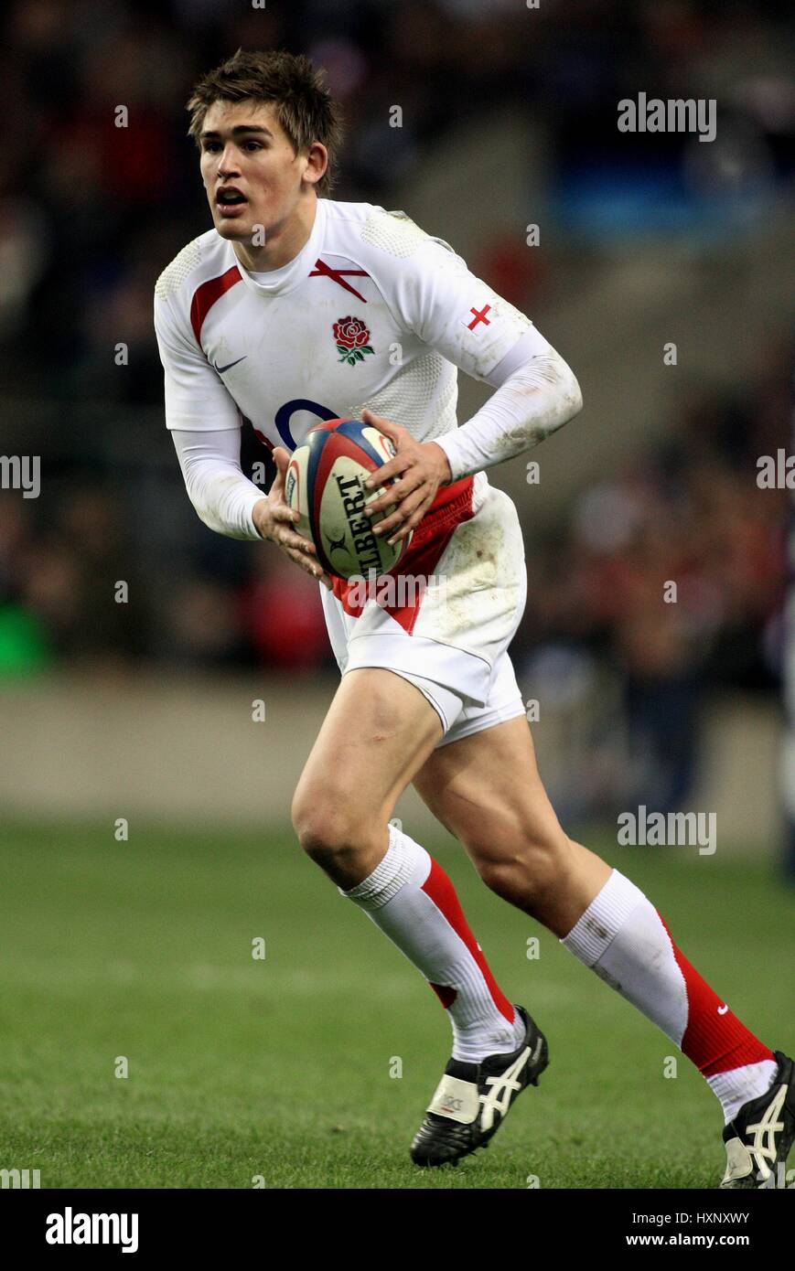 TOBY FLOOD ENGLAND & NEWCASTLE FALCONS TWICKENHAM LONDON ENGLAND 02 ...