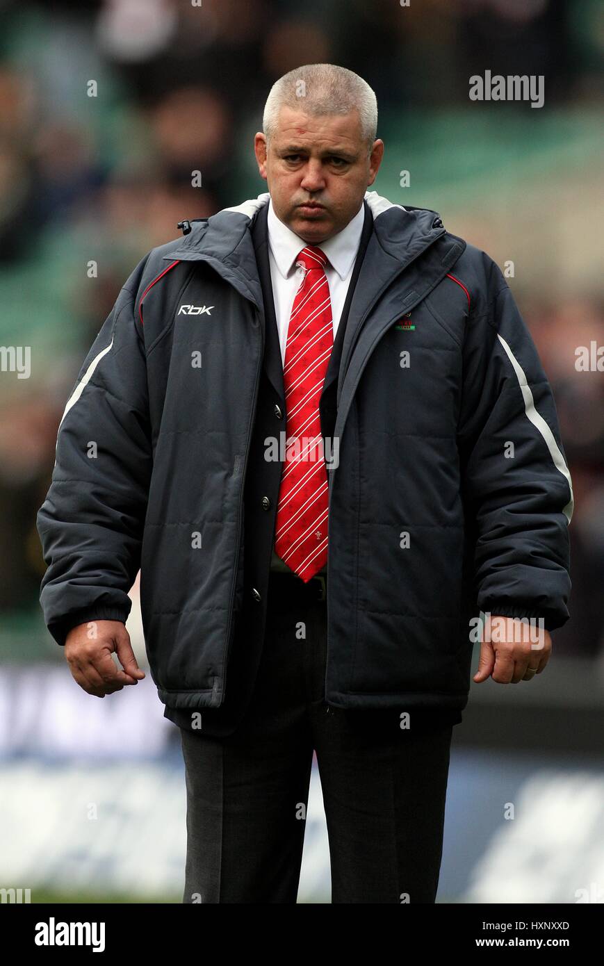 WARREN GATLAND WALES RUGBY UNION COACH TWICKENHAM LONDON ENGLAND 02 ...
