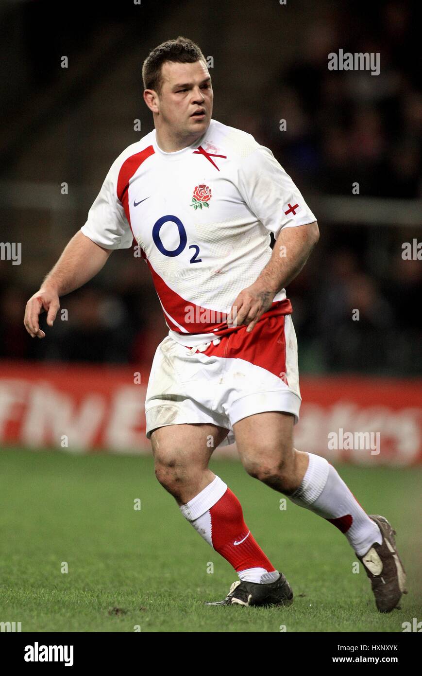 LEE MEARS ENGLAND & BATH RU TWICKENHAM LONDON ENGLAND 02 February 2008 ...