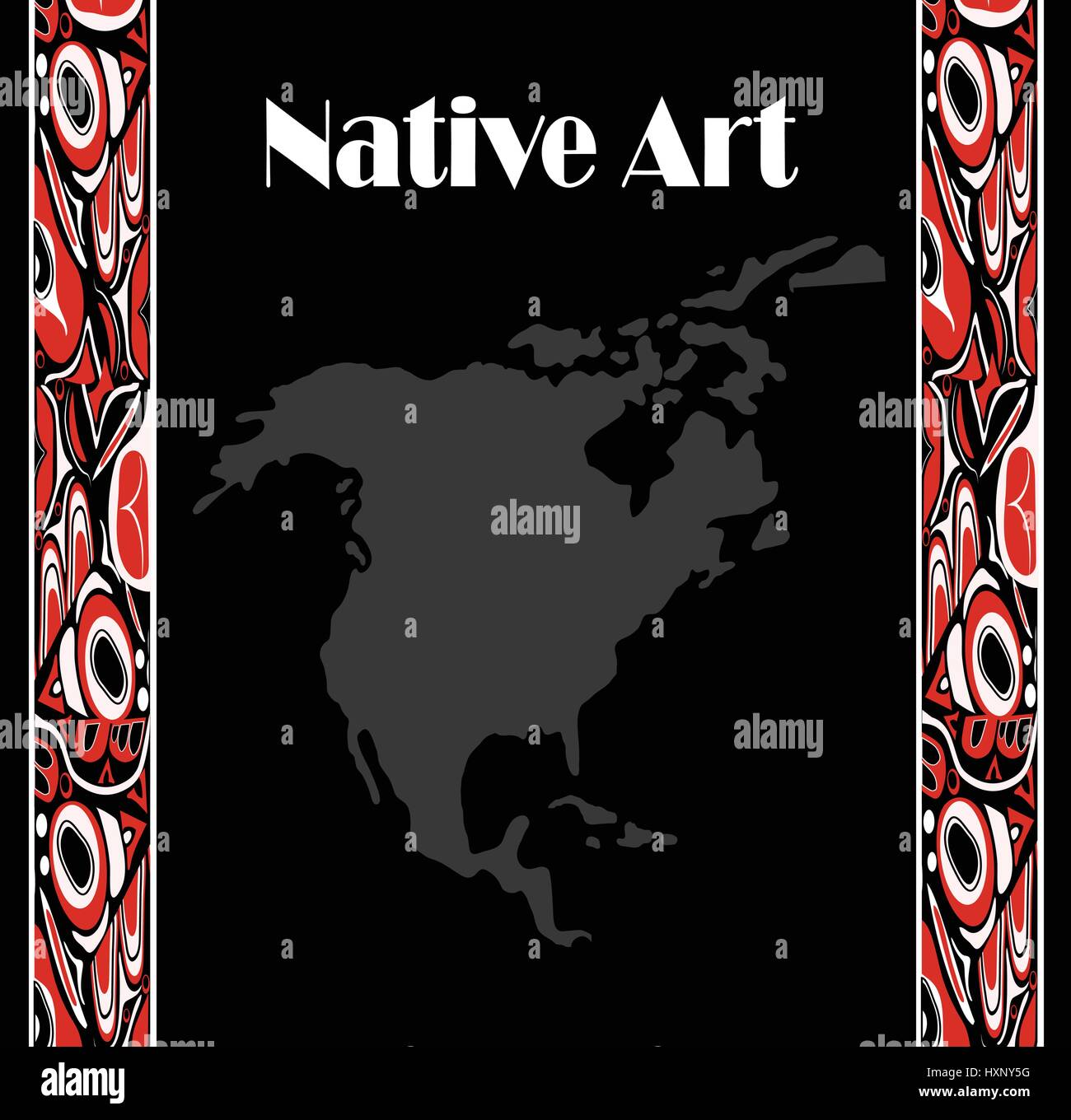 abstract red and black background native Stock Vector Image & Art - Alamy