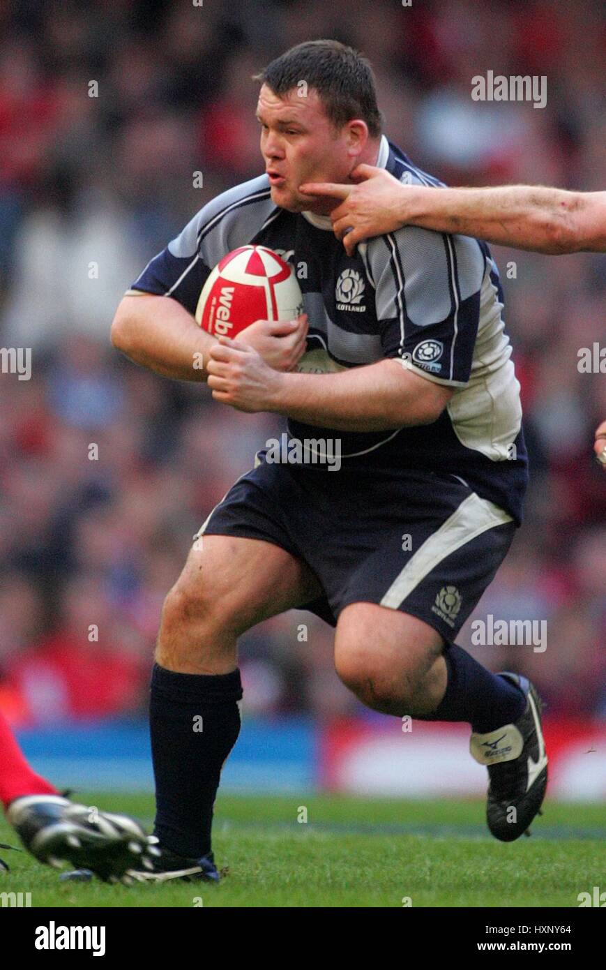 ALLAN JACOBSEN SCOTLAND & EDINBURGH MILLENNIUM STADIUM CARDIFF WALES 09 ...