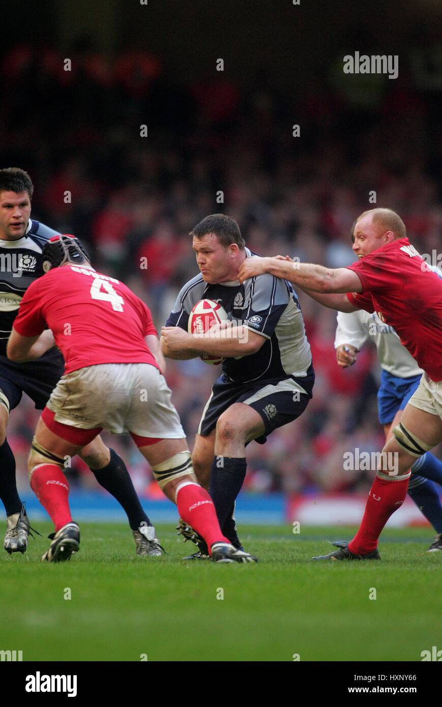 ALLAN JACOBSEN SCOTLAND & EDINBURGH MILLENNIUM STADIUM CARDIFF WALES 09 ...