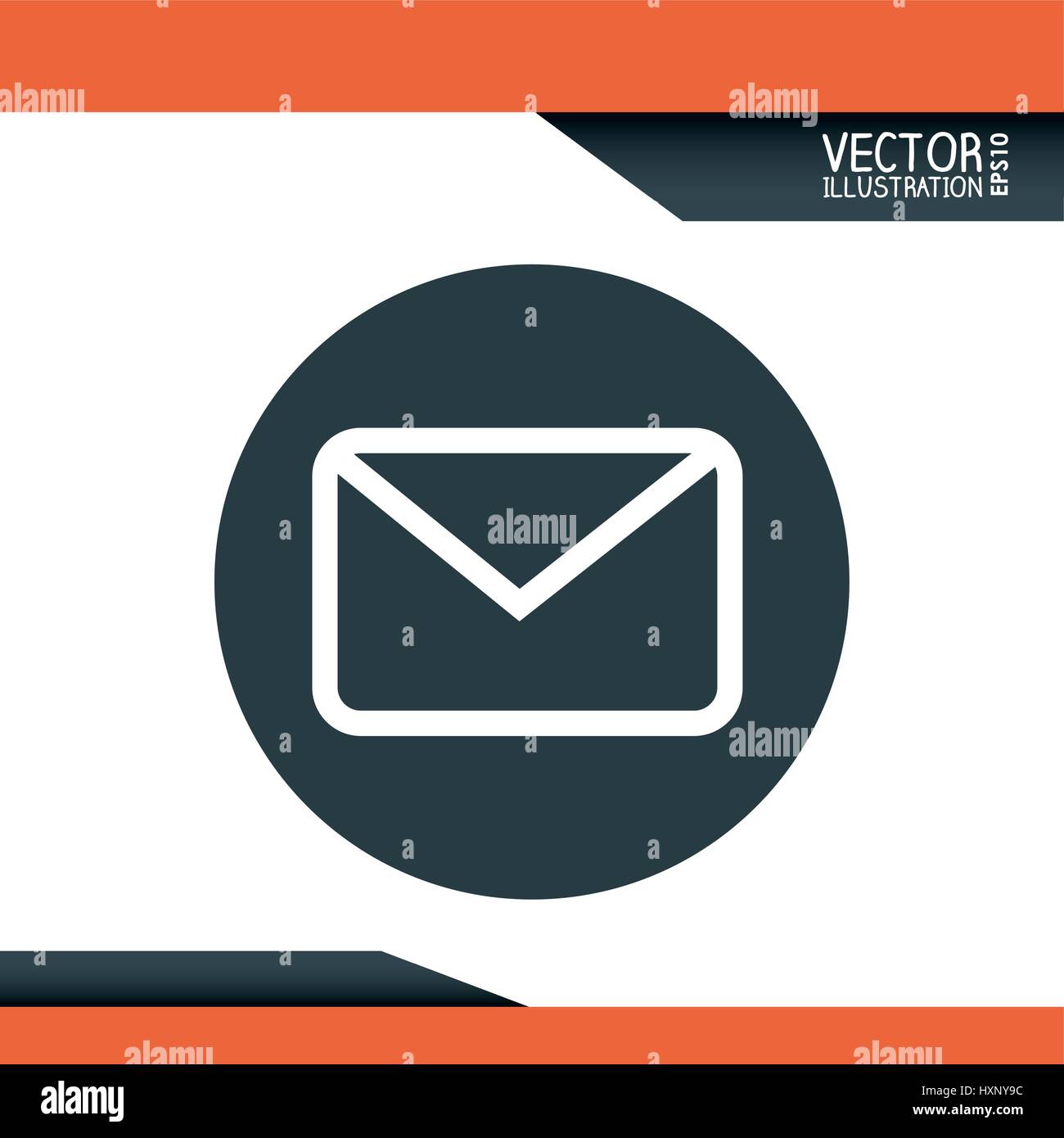 Flat let sign Stock Vector Images - Alamy