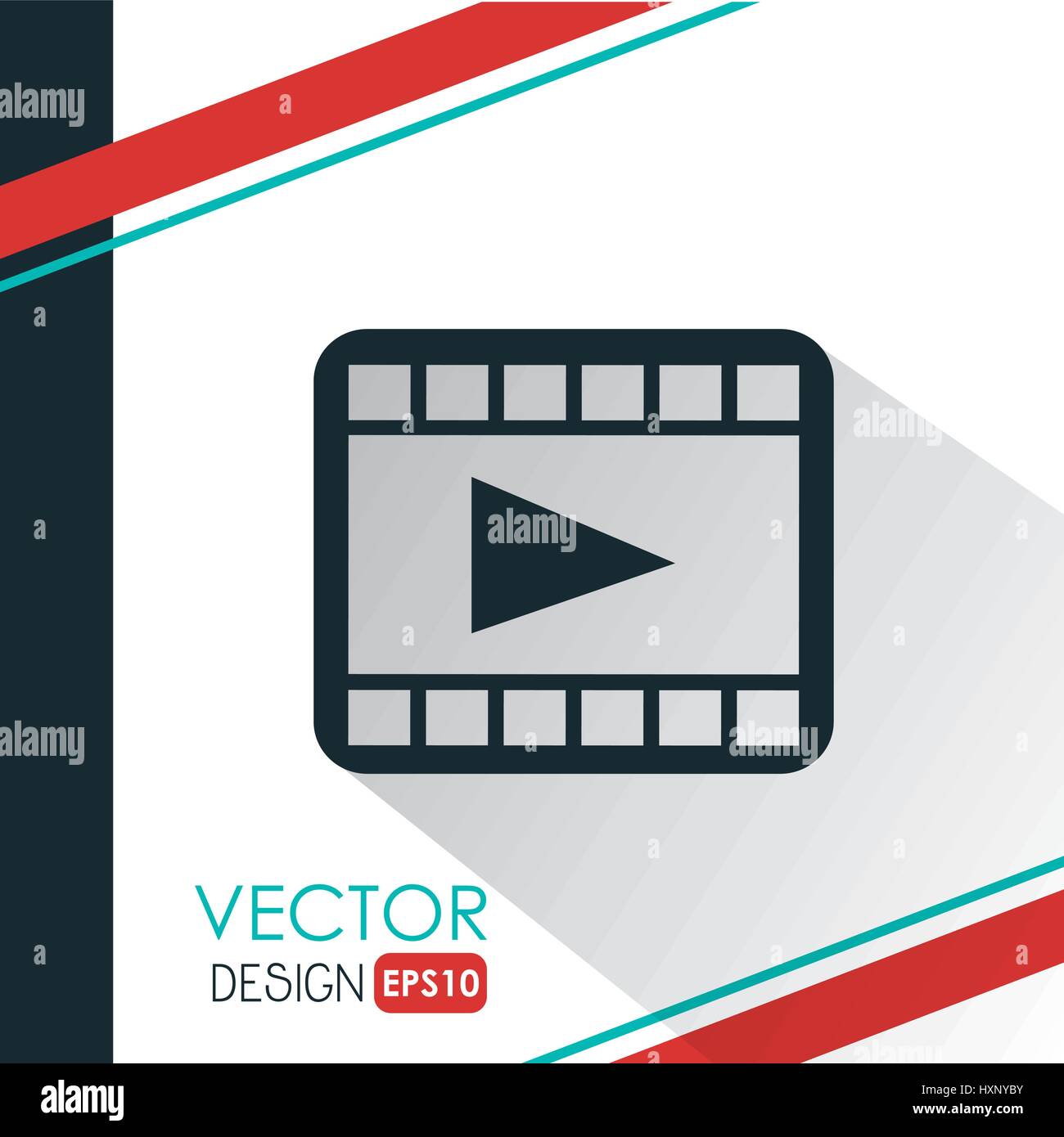 play icon design Stock Vector Image & Art - Alamy