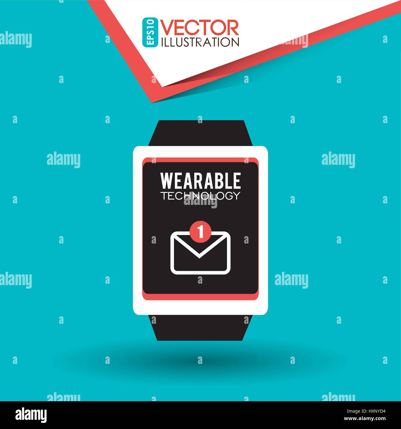 wearable technology design Stock Vector Image & Art - Alamy