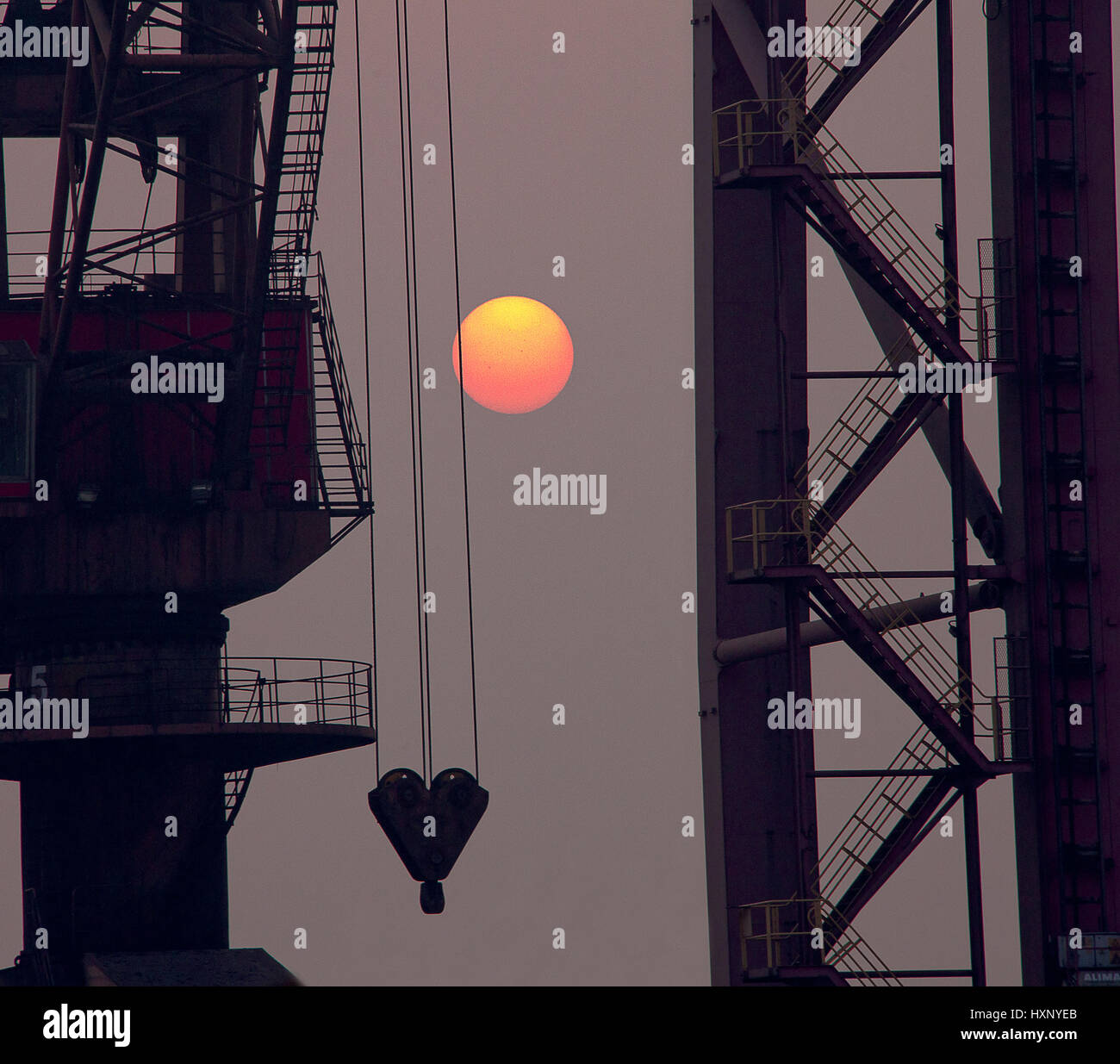 A shipbuilding plant Stock Photo - Alamy