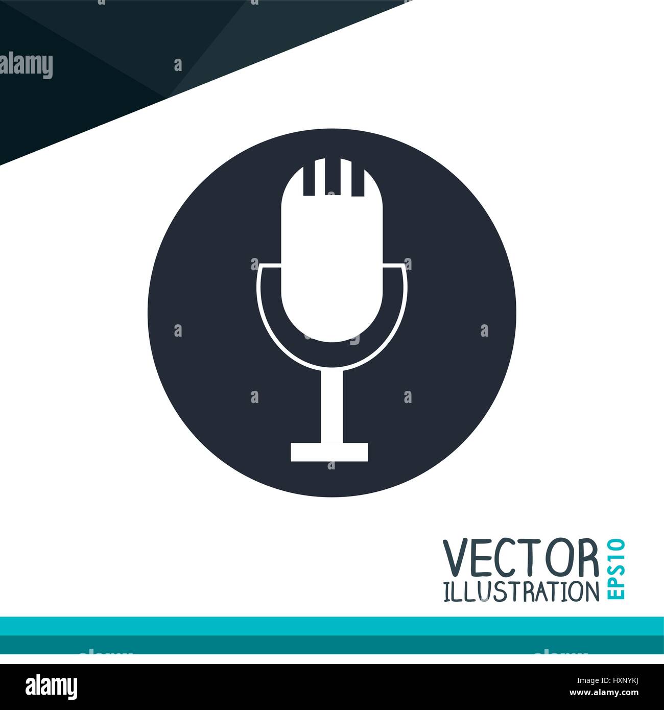 microphone icon design Stock Vector Image & Art - Alamy