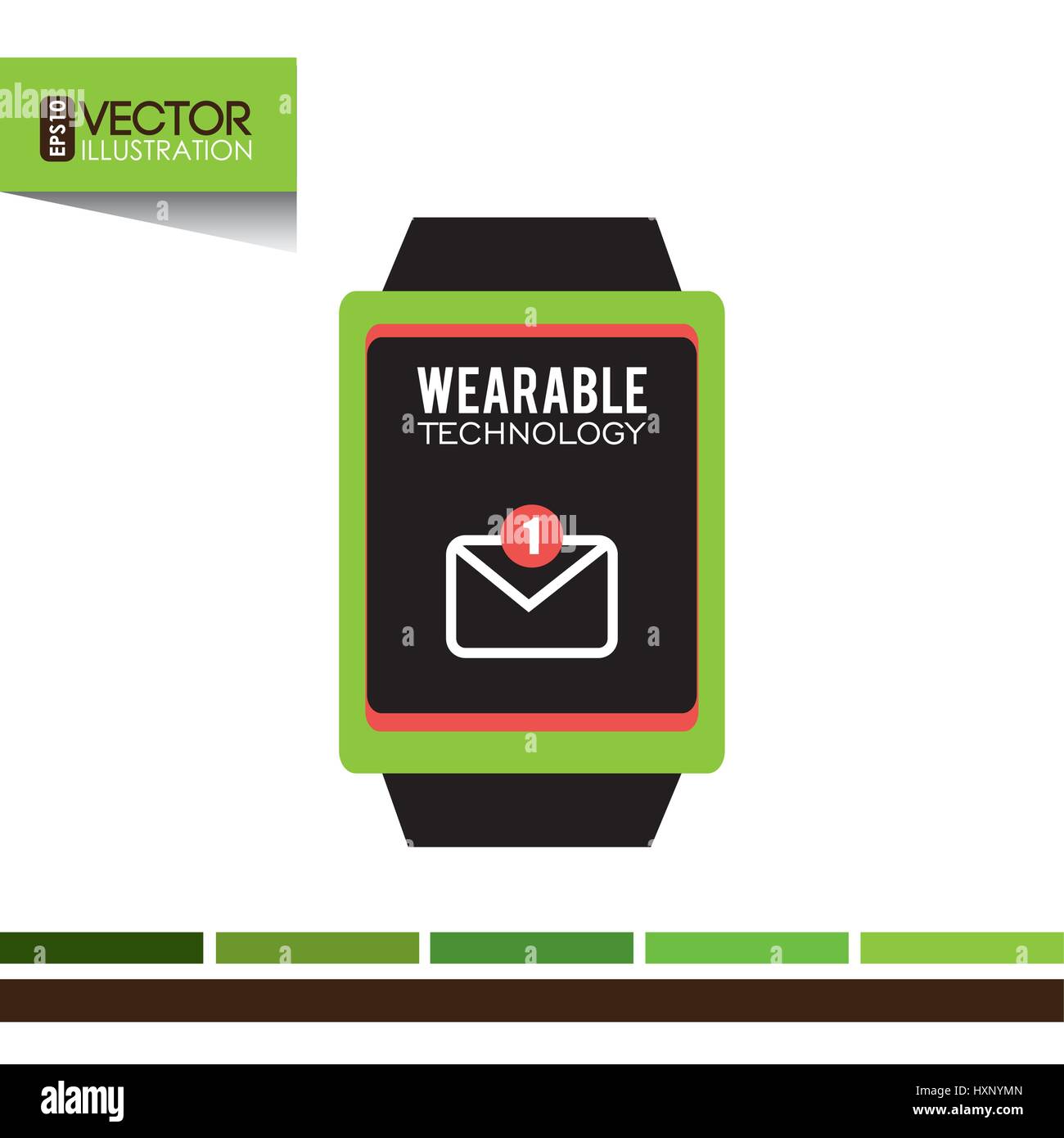 wearable technology design Stock Vector Image & Art - Alamy