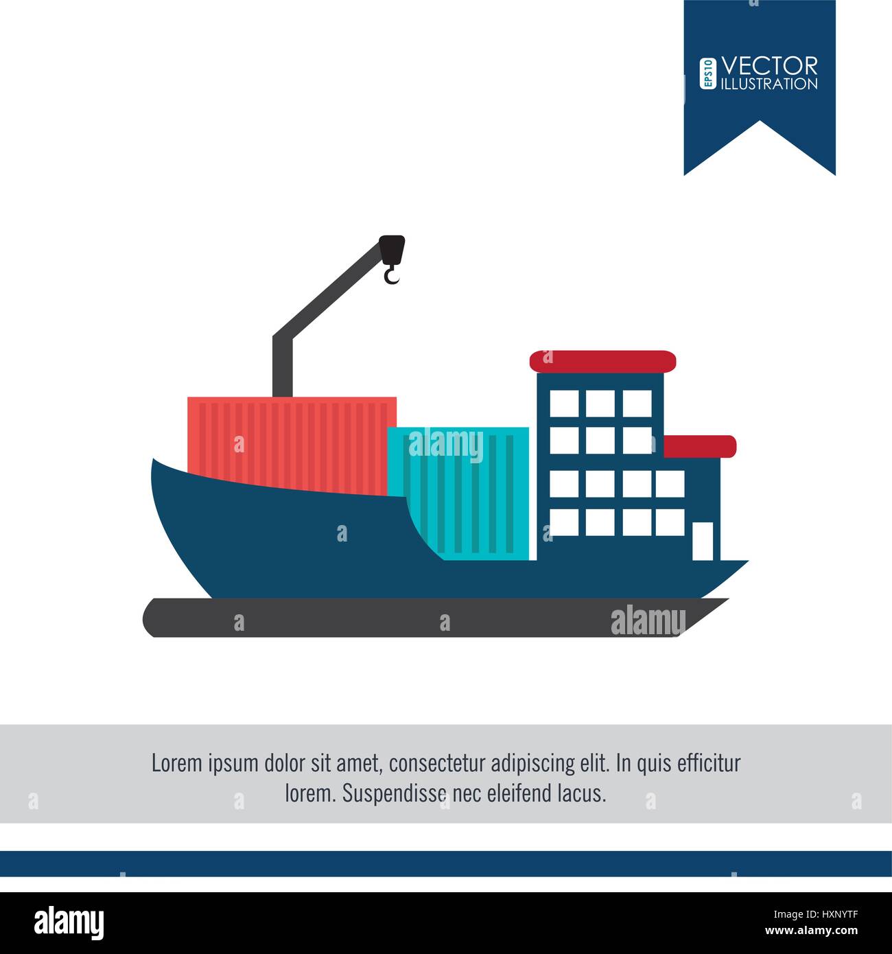 delivery service design Stock Vector Image & Art - Alamy